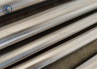 China Stainless Steel 321 Wound Screen Johnson Slotted FIlter PIpe for sale