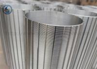 China Stainless Steel 321 Wound Slot Johnson Vee Wire Screen Cylinder For Strainer for sale