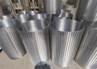 China 304 Stainless Steel Wedge Wire Screen Tube Wound Slot for sale