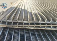 China Polished Wedge Wire Screen Panels 321 Stainless Steel Flat Weld for sale
