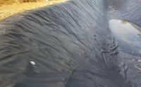 China 1.5mm Waterproof HDPE Dam Liner Geomembrane Sheet 22N Tensile Yield Strength for sale