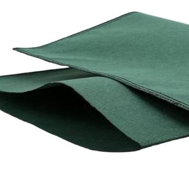 China Military Green Non Woven Geobags 3 KN to 40 KN for Dredging Construction Slope Protection for sale