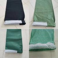 China Military Green Non Woven Geobags 3 KN to 40 KN for Dredging Construction Slope Protection for sale