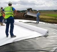 China Customized Non Woven Geotextile Fabric 300g m2 for Separation Filtration and Reinforcement for sale