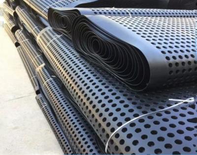 China HDPE Plastic Drainage Board 150kpa for Roof Greening Waterproofing for sale