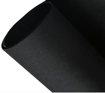 China Black HDPE Textured Geomembrane Sheet 1.0mm-3.0mm for Biofloc Fish Pond Liner for sale