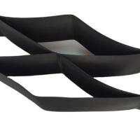China Customized Geocellular Geoweb Cellular Confinement System Geocell Black for sale