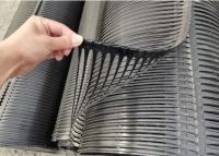 China Outside Construction Polypropylene HDPE Uniaxial Geogrid Slope Stabilization for sale