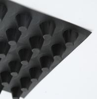 China HDPE Plastic Drainage Board 600N Tension Corrosion Resistance Dimple Board for Road and Reservoir Drainage for sale