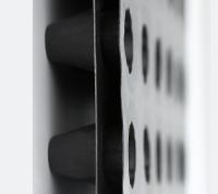 China Black HIPS Dimple Plastic Drainage Board 150kpa Compressive Strength ISO9001 for sale