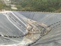 China Anti Seepage HDPE Geosynthetic Membrane 1.5mm for Dissolving Tank Liner for sale