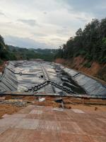 China Anti Seepage HDPE Geosynthetic Membrane 1.5mm for Dissolving Tank Liner for sale