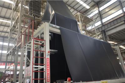 China TR131 HDPE Geomembrane 0.25mm-2.0mm for Dam Aquaculture Shrimp Fish Pond Liner for sale