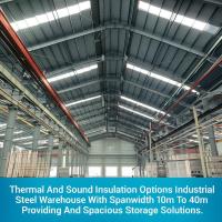 China Versatile Steel Frame Factory Building Thermal Sound Insulation Steel Structure Warehouse Factory for sale