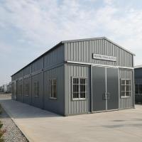 China Galvanized / Painted Steel Metal Buildings Versatile Industrial Storage Structures for sale