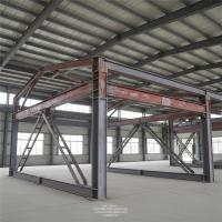 China Versatile Industrial Steel Structures Robust Commercial Steel Frame Buildings Corrosion Resistant for sale