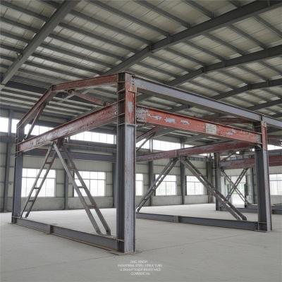 China Versatile Industrial Steel Structures Robust Commercial Steel Frame Buildings Corrosion Resistant for sale