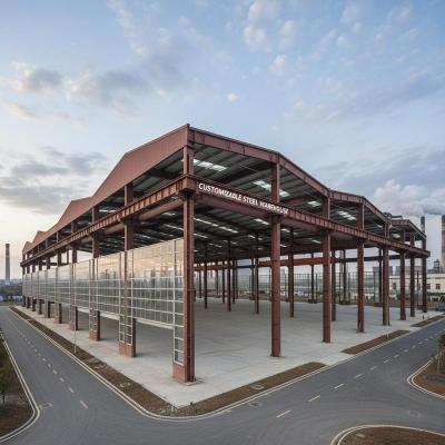 China Modern Steel Building Factory Robust Prefab Steel Structure Factory Durable for sale