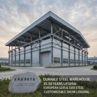 China Carbon Steel Structure Warehouse Customized Metal Building Warehouse Commercial for sale