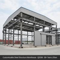 China Q355B Steel Structure Warehouse Carbon Structural Steel Warehouse Versatile for sale