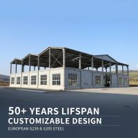 China Industrial / Commercial Steel Structure Warehouse Customizable Warehouse Prefabricated Building for sale