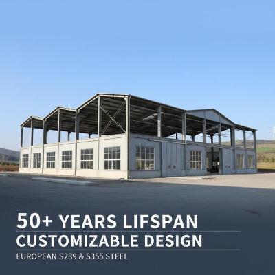 China Industrial / Commercial Steel Structure Warehouse Customizable Warehouse Prefabricated Building for sale