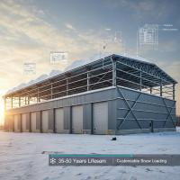 China Heavy Duty Pre Engineered Steel Warehouse Durable Metal Buildings Warehouse Customizable for sale