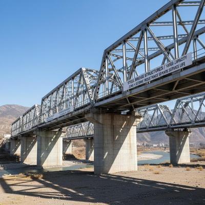 China Robust Structural Steel Bridge Seismic Resistant Modular Steel Bridges Durable for sale
