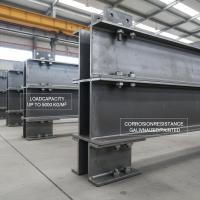 China Level 6 Earthquake Resistant Industrial Steel Structures with 5000 Kg/m² Load Capacity and Galvanized or Painted Coating for sale