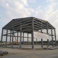 China Industrial Steel Structure with Fireproof Coatings, High Strength Bolts, and Customizable Dimensions for Warehouse Construction for sale