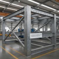 China Customizable Industrial Steel Structures with 5000 Kg/m² Load Capacity Galvanized Process and Fireproof Coatings for sale
