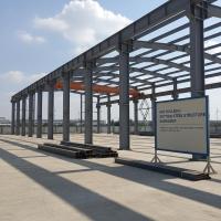 China Hot Rolled H Section Steel Structure Workshop with Grade 8 Seismic Resistance and 200km/h Wind Resistance for Industrial Buildings for sale