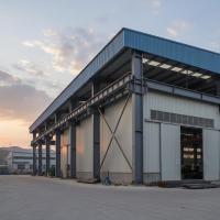 China 5m To 40m Span Steel Structure Warehouse with Hot Rolled H Steel Profile and 0.35kN/m² Roof Live Load for sale
