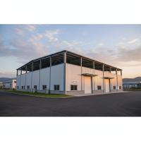 China Low Maintenance White Wall Color Steel Structure Warehouse with Hot Rolled H Steel Profile for sale