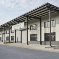 China Customized Steel Structure Warehouse with Aluminum Alloy Windows and 0.35kN/m² Roof Live Load for Low Maintenance Industrial Storage for sale