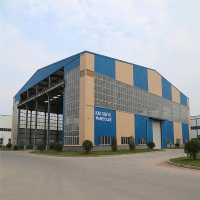 China KXD-SSW181 Low Maintenance Steel Structure Warehouse with Customizable Wall Colors and 5m-40m Span for sale