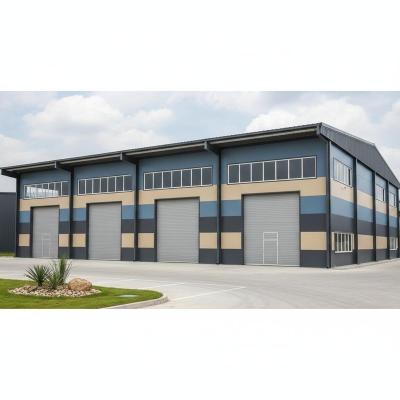 China ISO 9001 Certified Steel Structure Warehouse CE SGS Approved Q355B Portal Frame Prefab Storage Building for sale