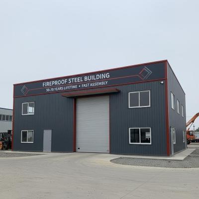 China Fireproof Pre-engineered Steel Building with 50-70 Years Lifetime and Fast Assembly for Industrial and Commercial Use for sale