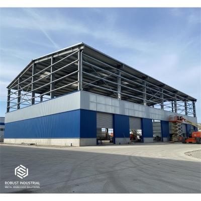 China Customizable Steel Structure Warehouse with 50-Year Lifespan and Snow Load Adaptability for sale