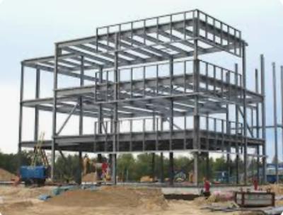 China Customizable Industrial Steel Structures with 5000 Kg/m² Load Capacity Galvanized Process and Fireproof Coatings for sale