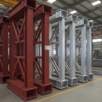 China Painted Or Galvanized Steel Frame Constructions built in accordance with ASTM standards providing structural performance for sale