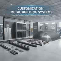 China Customization Metal Building Systems solutions perfect for adaptable durable commercial industrial building requirements for sale