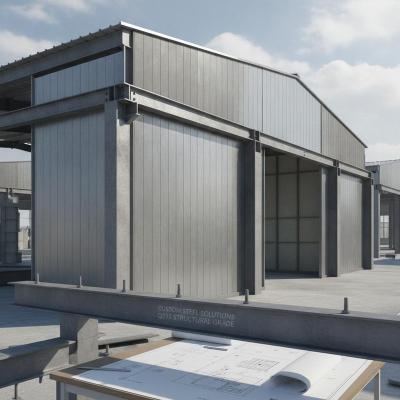 China Customization Steel Metal Buildings Incorporating Steel Panels Wallmaterial and Q235 Grade Providing Structural Performance for sale