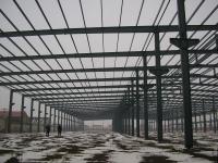 China Heavy duty steel structrue factory workshop with overhead cranes steel frame workshops for sale