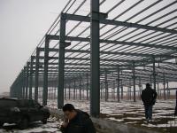 China Heavy duty steel structrue factory workshop with overhead cranes steel frame workshops for sale