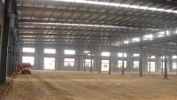 China Heavy duty steel structrue factory workshop with overhead cranes steel frame workshops for sale