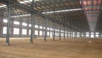China Heavy duty steel structrue factory workshop with overhead cranes steel frame workshops for sale