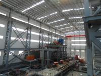China Heavy duty steel structrue factory workshop with overhead cranes steel frame workshops for sale