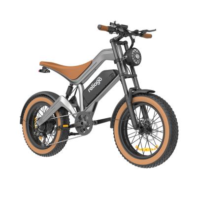 China 1000W Fat Tire Electric Bike With 48V Battery M20 Long Range Ebike for sale