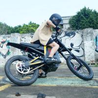 China Reliago Nova4-BK 6000W Mid-Drive Electric Dirt Bike 60V 30Ah 45 MPH Full Suspension for sale